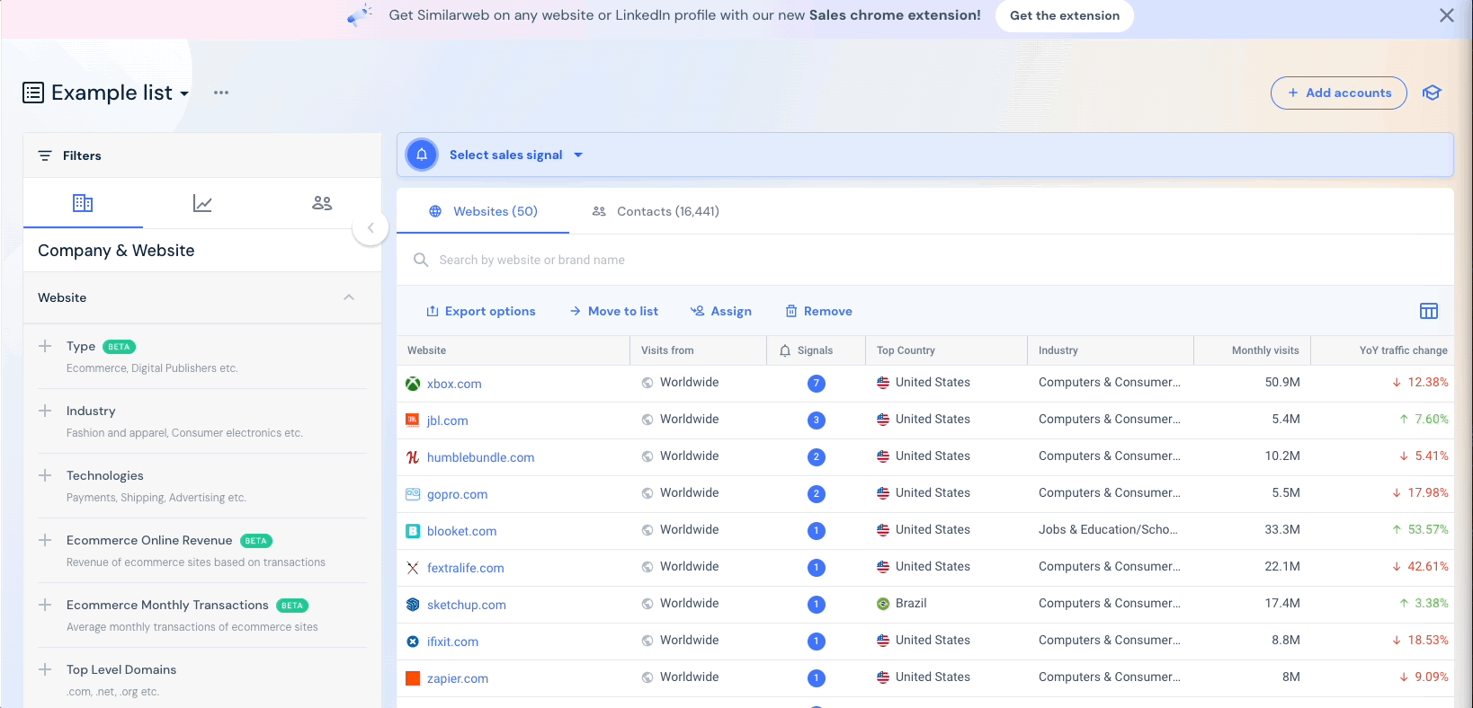 Downloading Excel Files – Similarweb Knowledge Center