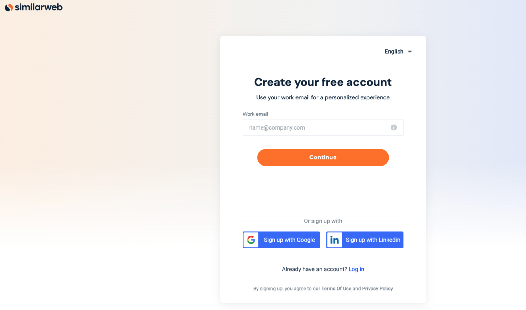 How to register for a Similarweb free trial – Similarweb Knowledge Center